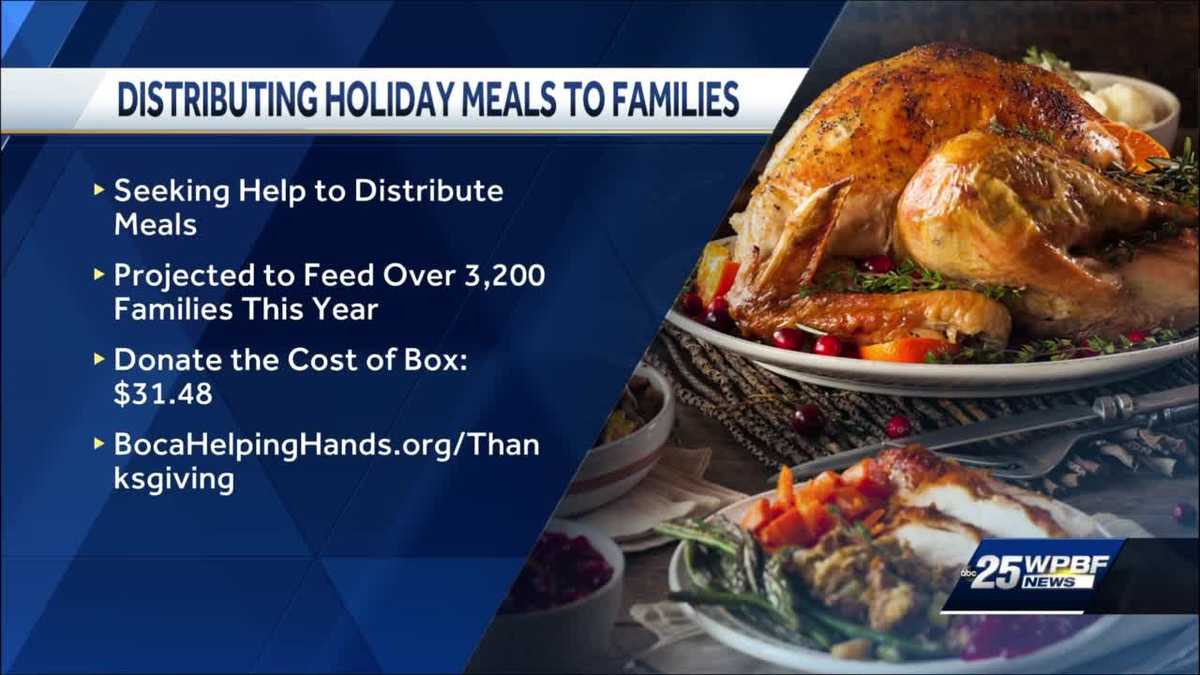 Boca Helping Hands looking for community support this Thanksgiving
