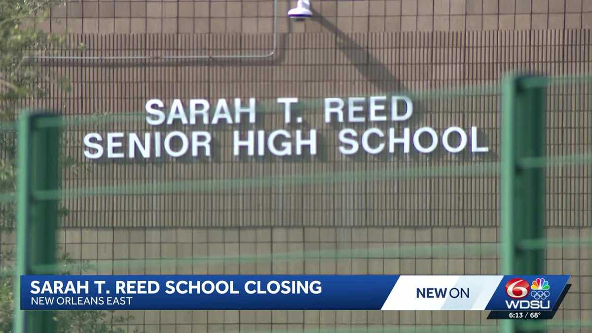 Well-known NOLA East school Sarah T. Reed High School set to close ...