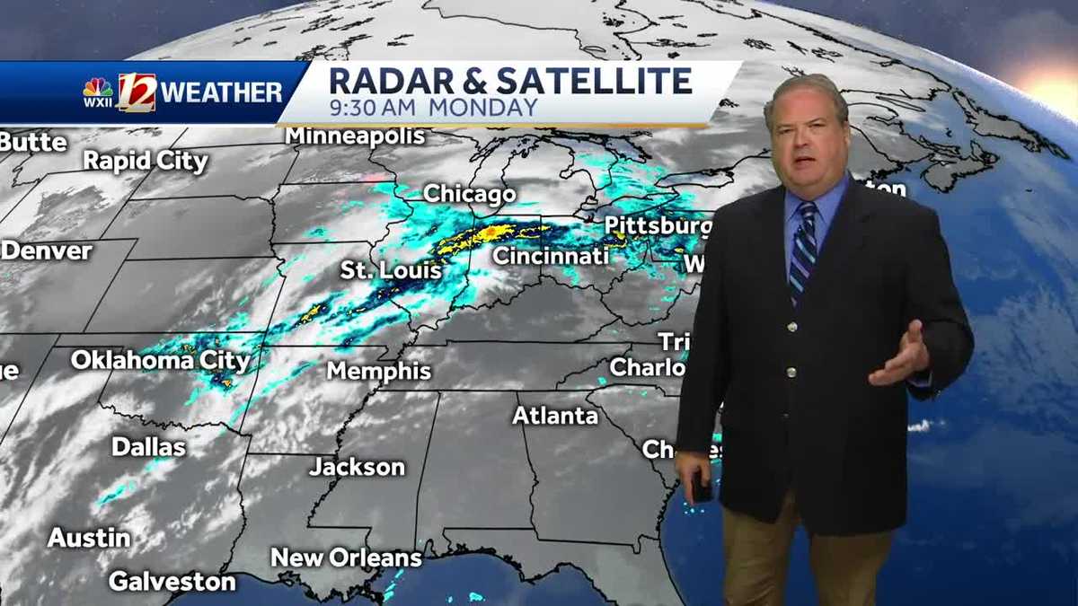 WATCH: Drizzle, fog will linger around Monday afternoon