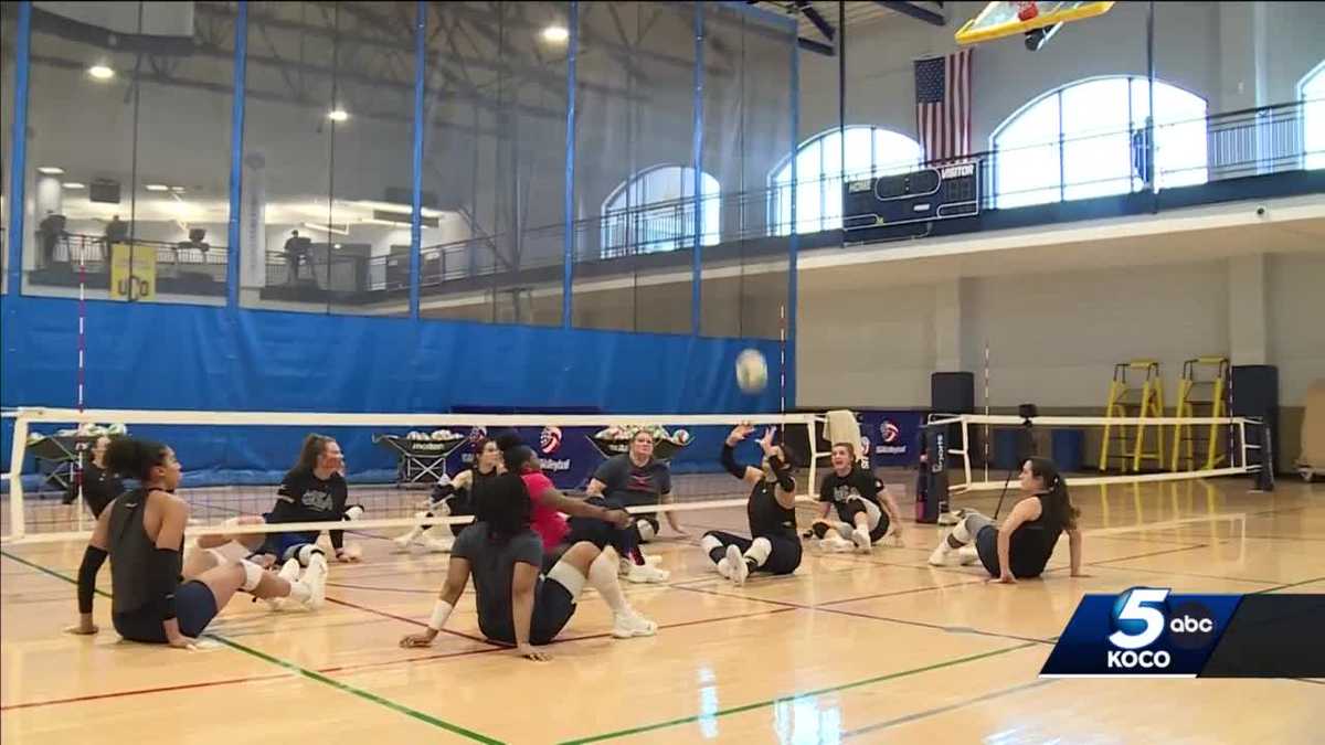 Oklahoma sitting volleyball team explains rules of the sport