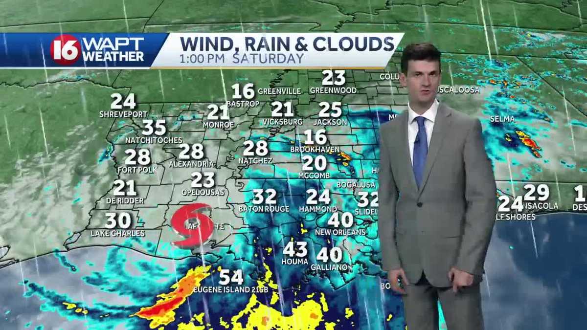 Forecast: Barry brings heavy rain, flood threat