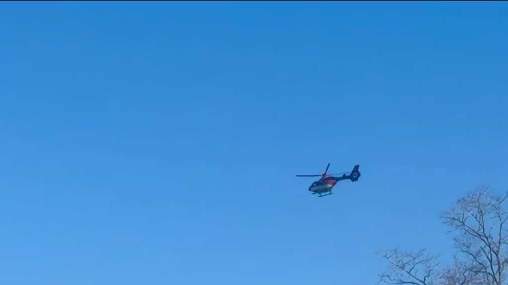 Life flight helicopter responds to Benton County crash involving motorcycle