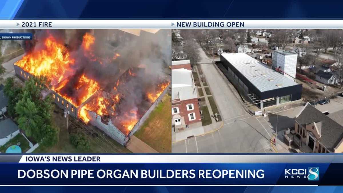Dobson Pipe Organ Builders shows off new workshop 3 years after ...