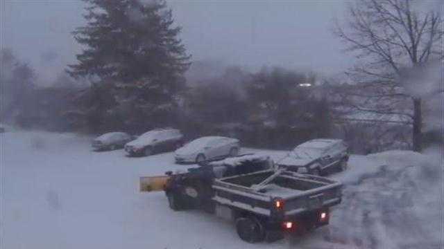 Timelapse video shows Blizzard arriving in Boston area