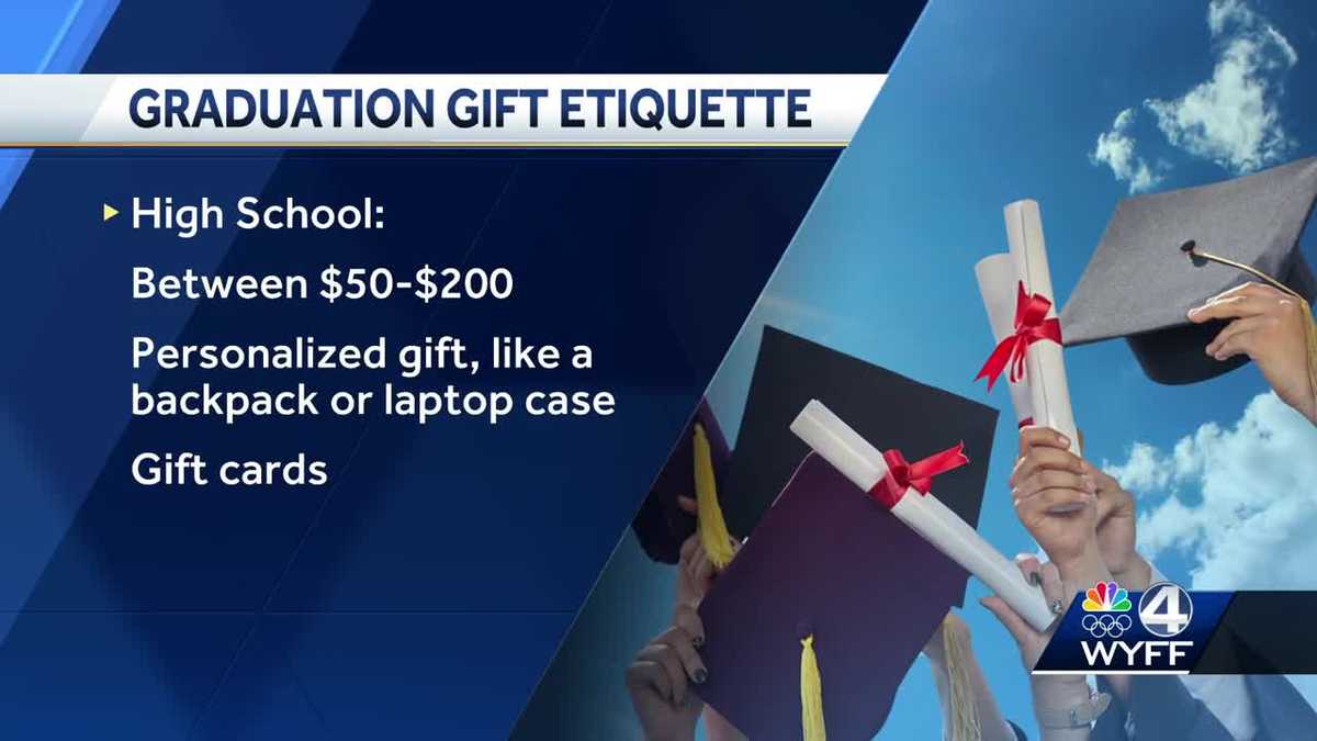 Greenville, SC, expert shares etiquette tips for graduation gifts