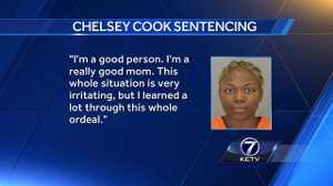 Chelsey Cook sentenced to 20 years in child’s death