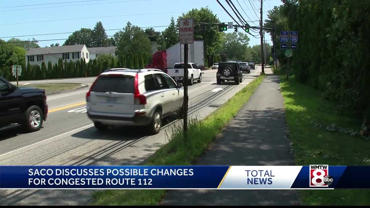 Saco discusses proposed changes to Route 112