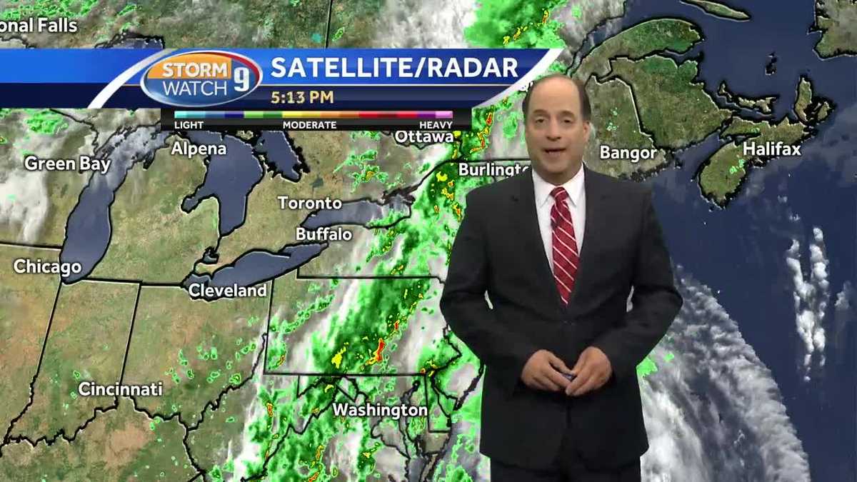 Update: Thunderstorm chances overnight