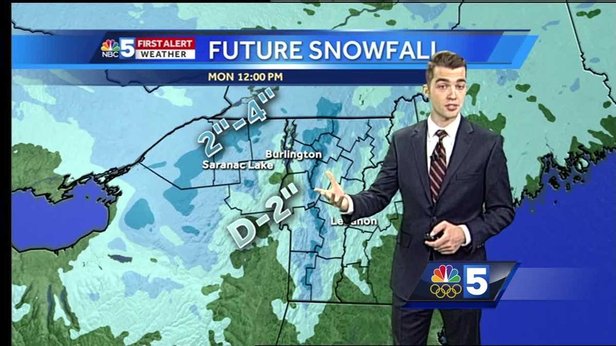 Video: Light snow accumulation Sunday night (11-26-17)