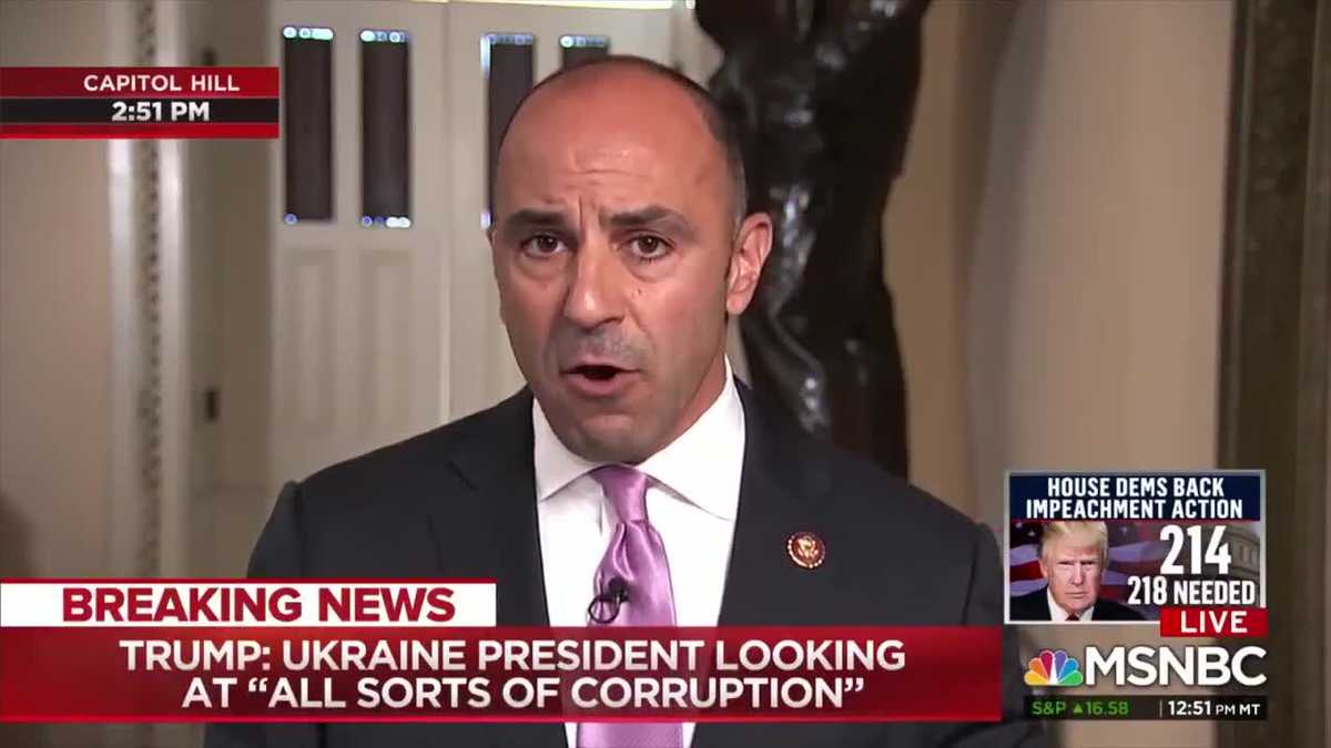 Rep. Jimmy Panetta talks impeachment on MSNBC