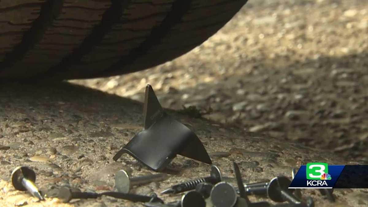 Residents concerned after nails, sharp metal objects found in ...