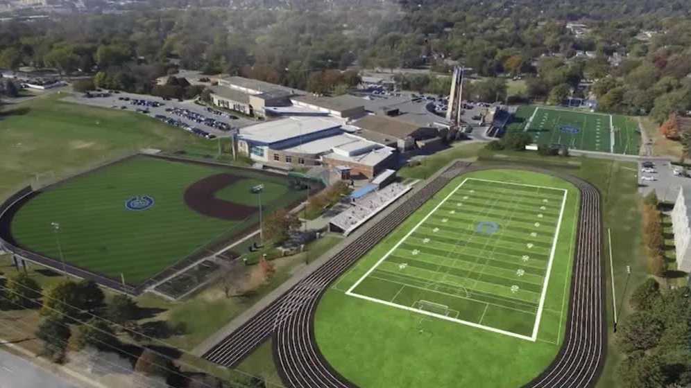 Creighton Prep breaks ground on outdoor track and field facility