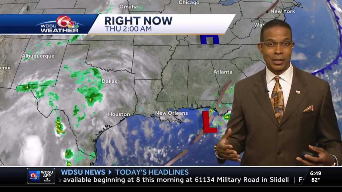 A mostly sunny and hot Thursday