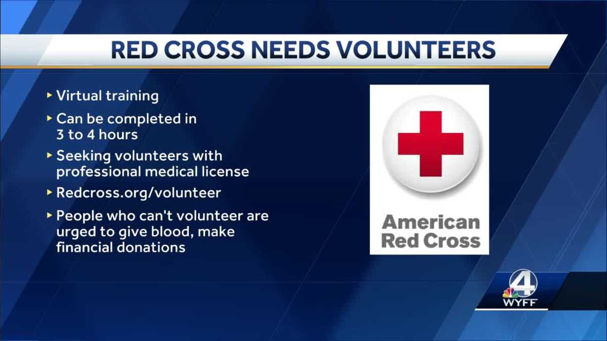 American Red Cross needs volunteers
