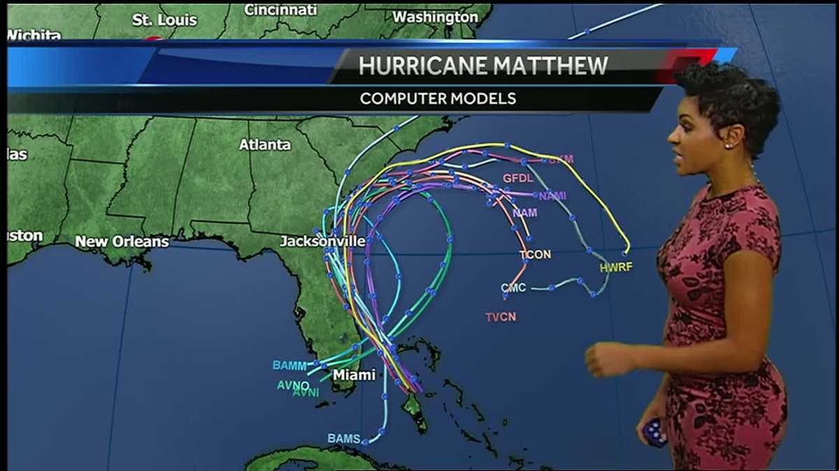 Tracking Matthew: Models show Matthew making loop, to return to Florida