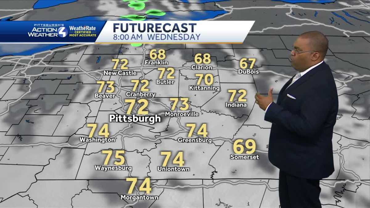 Turning dangerously hot Wednesday