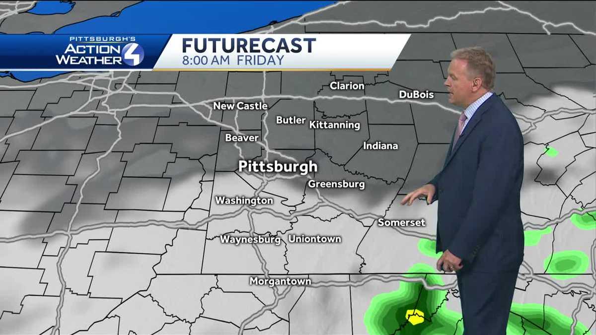 Pittsburgh's Action Weather forecast: More rain moving in for start of ...