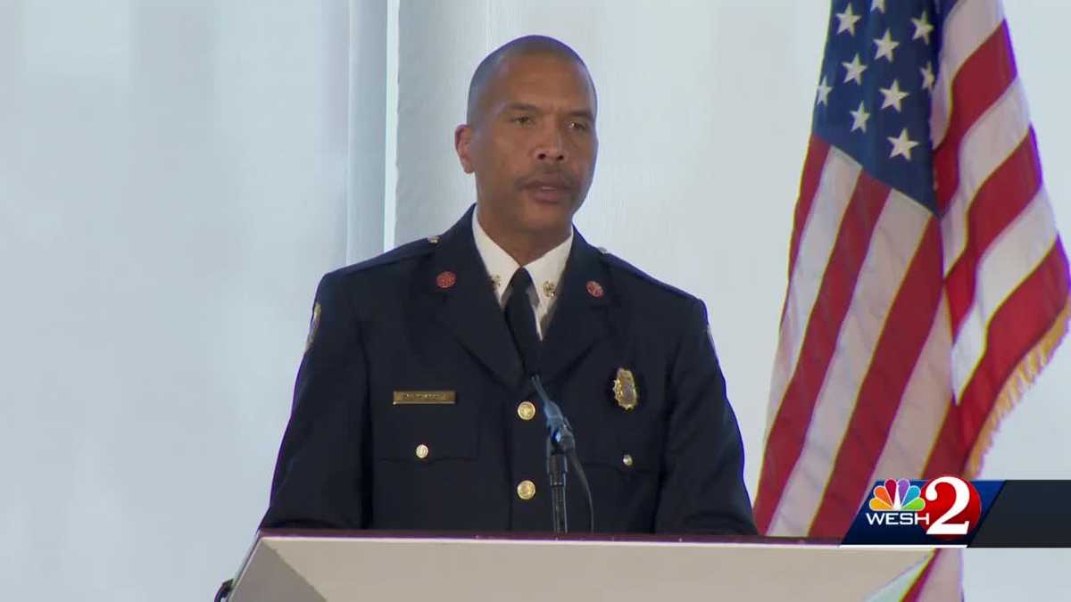 Orlando's new fire chief sworn in