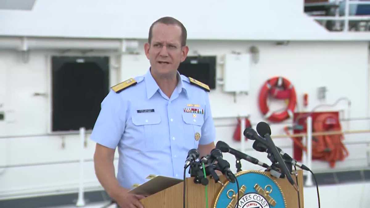 Coast Guard official discusses conclusion of search for sub on Titanic ...