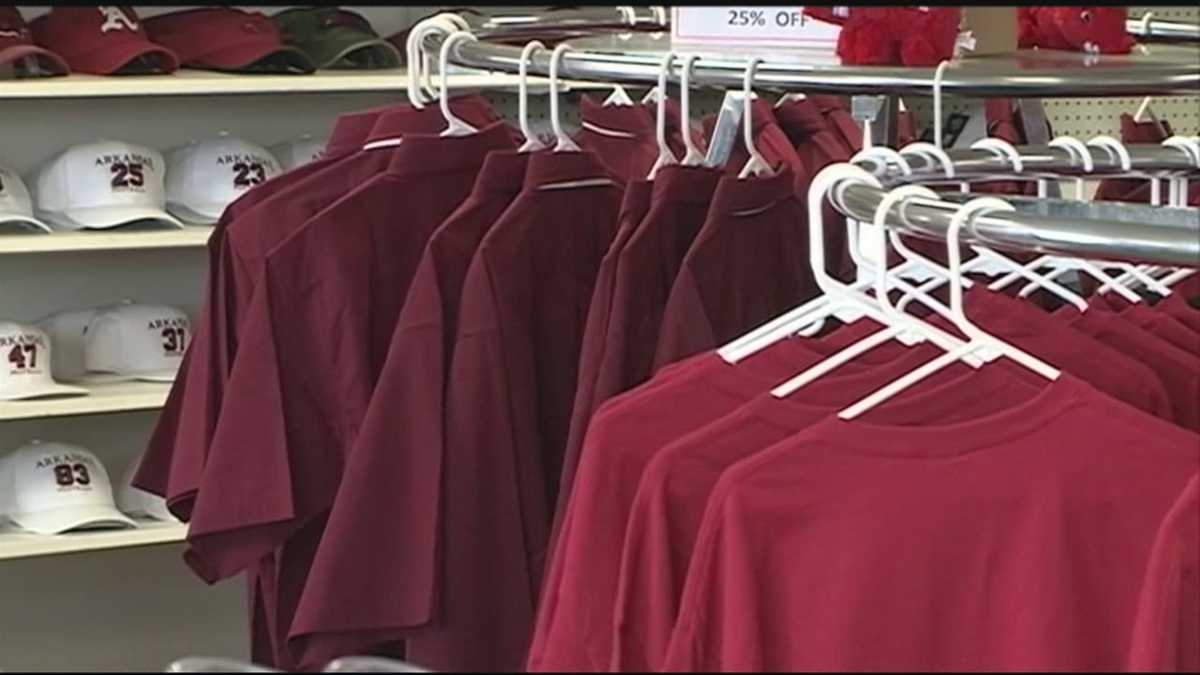 New shade of razorback red