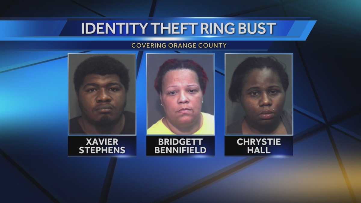 PD: Three people arrested in identity theft ring bust