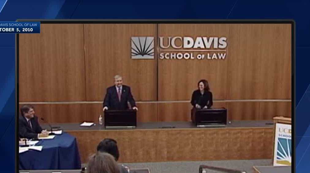 Kevin Riggs recalls 2010 political debate that propelled Kamala Harris