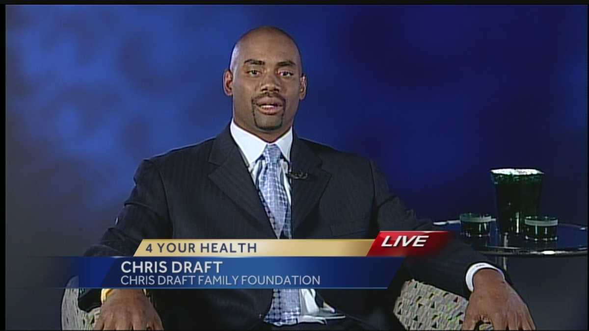 Chris Draft talks about his organization promoting lung cancer awareness