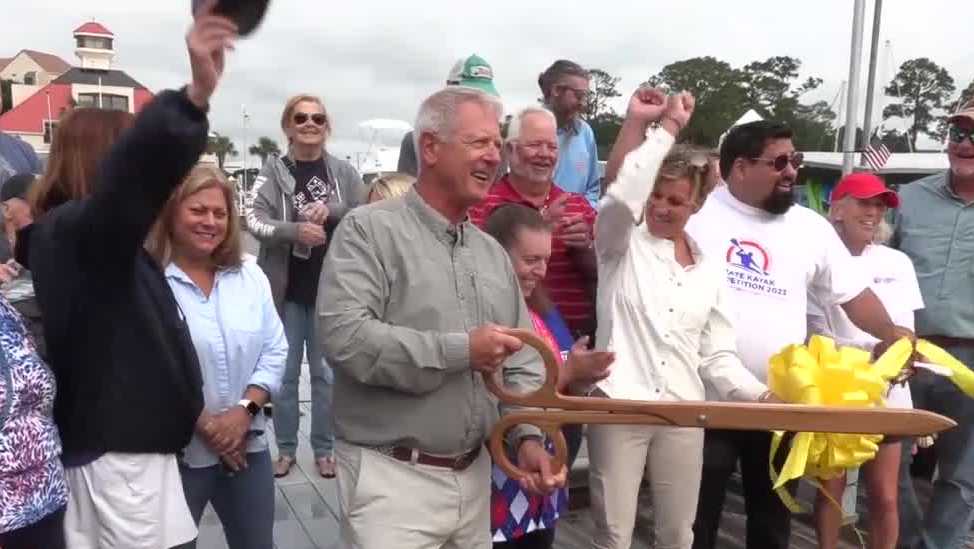 Gold medalist and her team honored in a special way Saturday