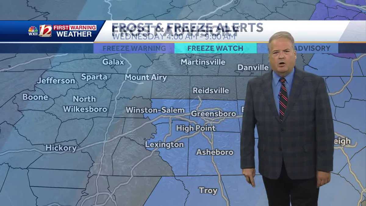 WATCH: Cool, Dry Wednesday. Chilly Rain Thursday