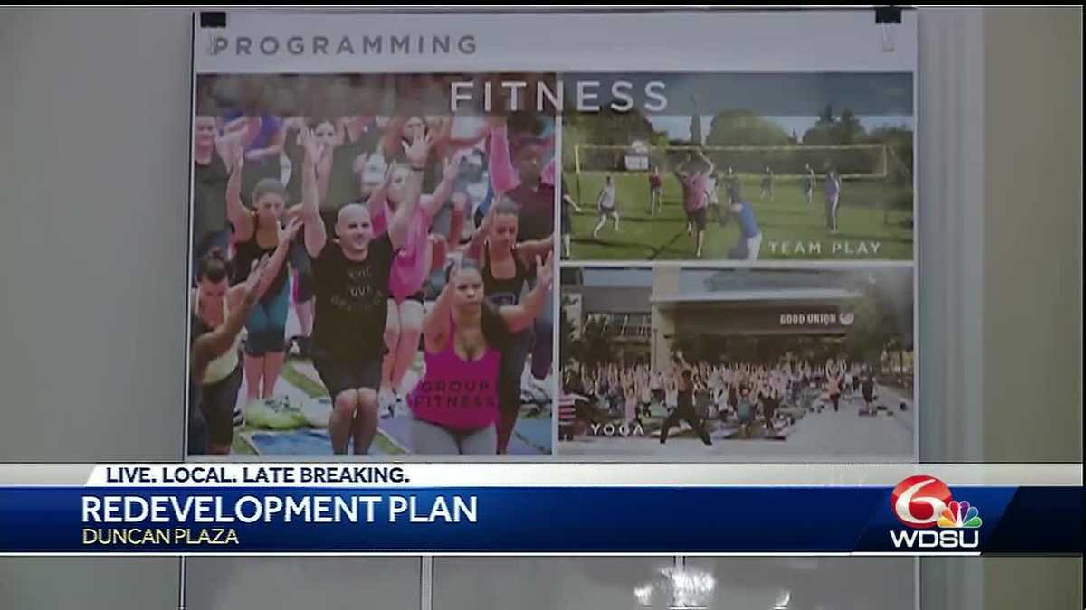 City officials celebrate Duncan Plaza redevelopment