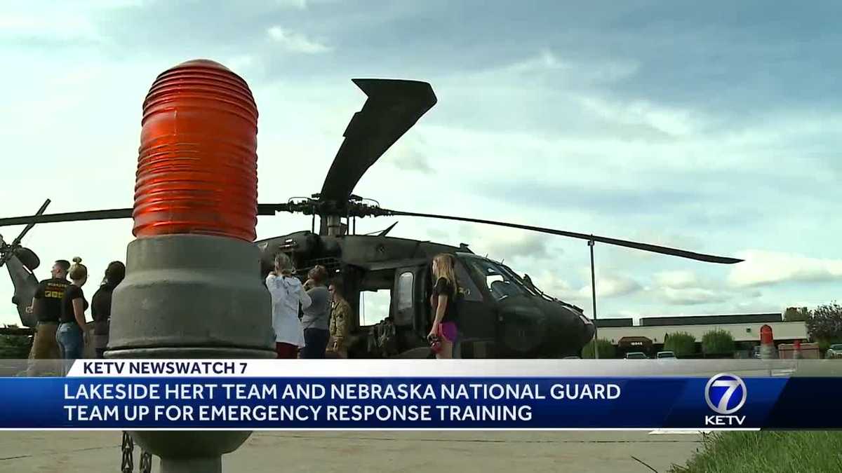 Lakeside HERT team, Nebraska National Guard team up for emergency ...