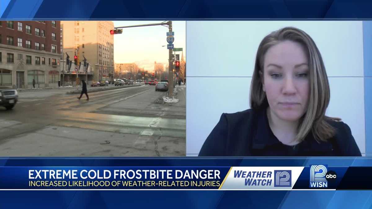 Frostbite danger in this week's extreme cold