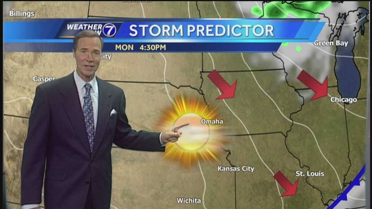 Monday will be windy, Bill says