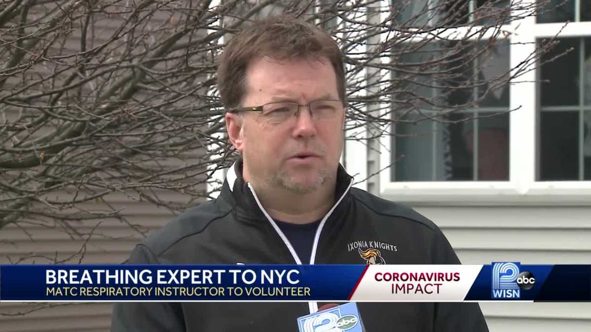 MATC respiratory therapy instructor answers call for help in New York