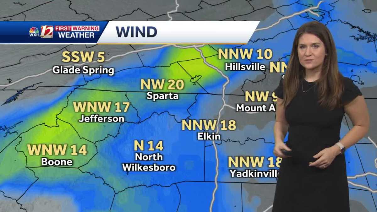 WATCH: Windy Start to Weekend, Mountain Snow