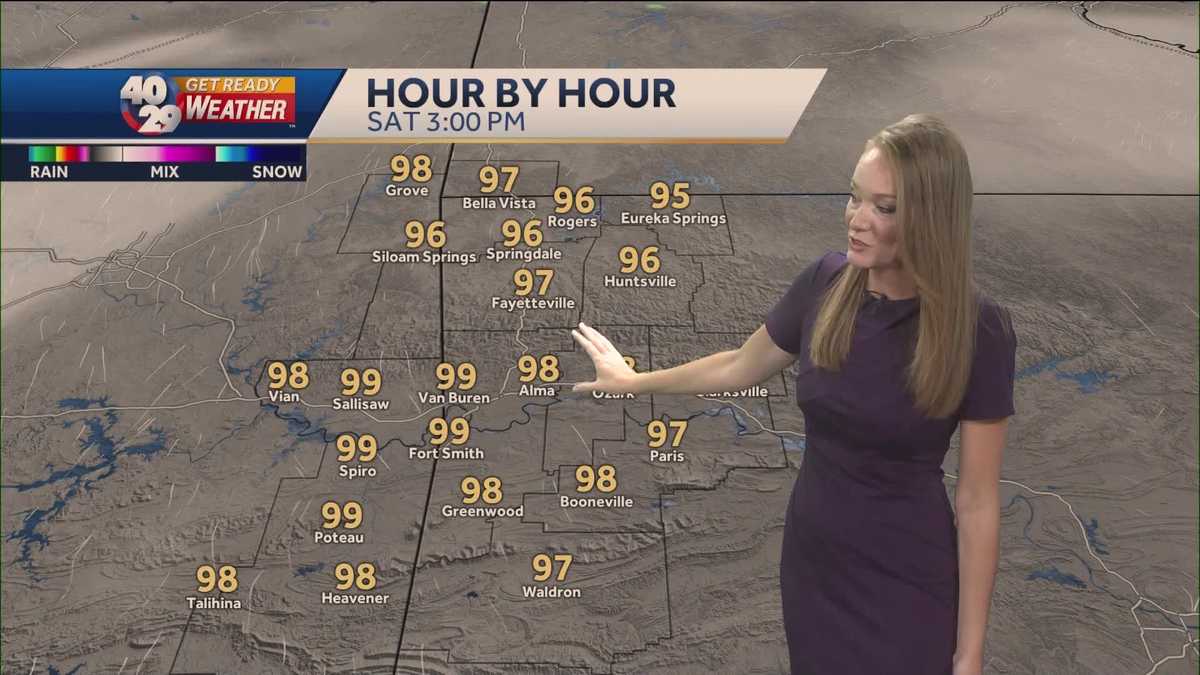 Humid morning before another dangerously hot afternoon