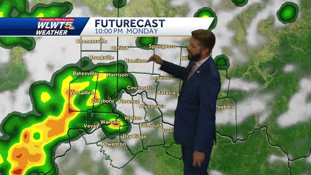 Pop-up storms continue through Sunday for Greater Cincinnati