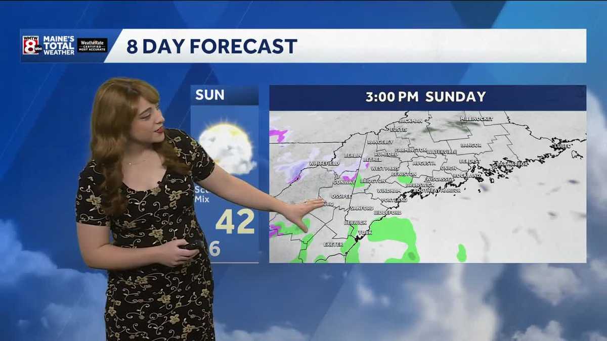 Cool, cloudy Sunday with active pattern ahead of Thanksgiving