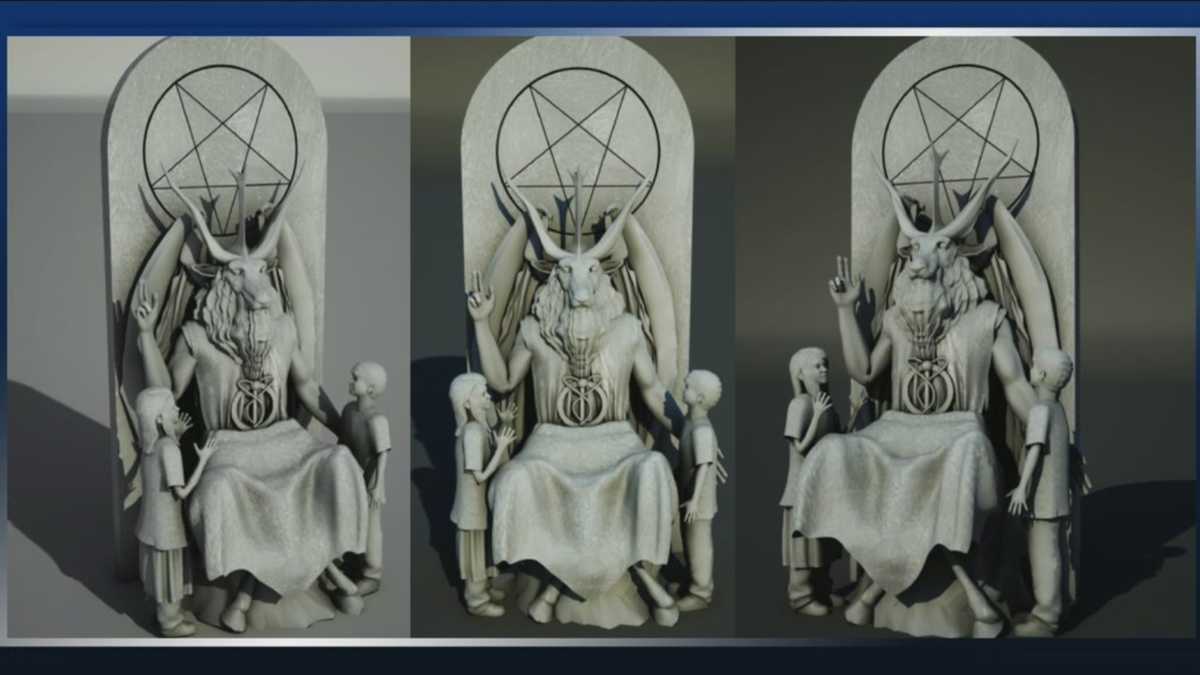 Group unveils design of Satan statue for Oklahoma State Capitol