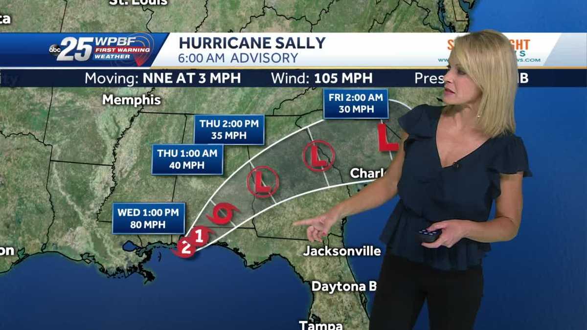 Hurricane Sally makes landfall as Cat. 2 hurricane near Florida-Alabama ...