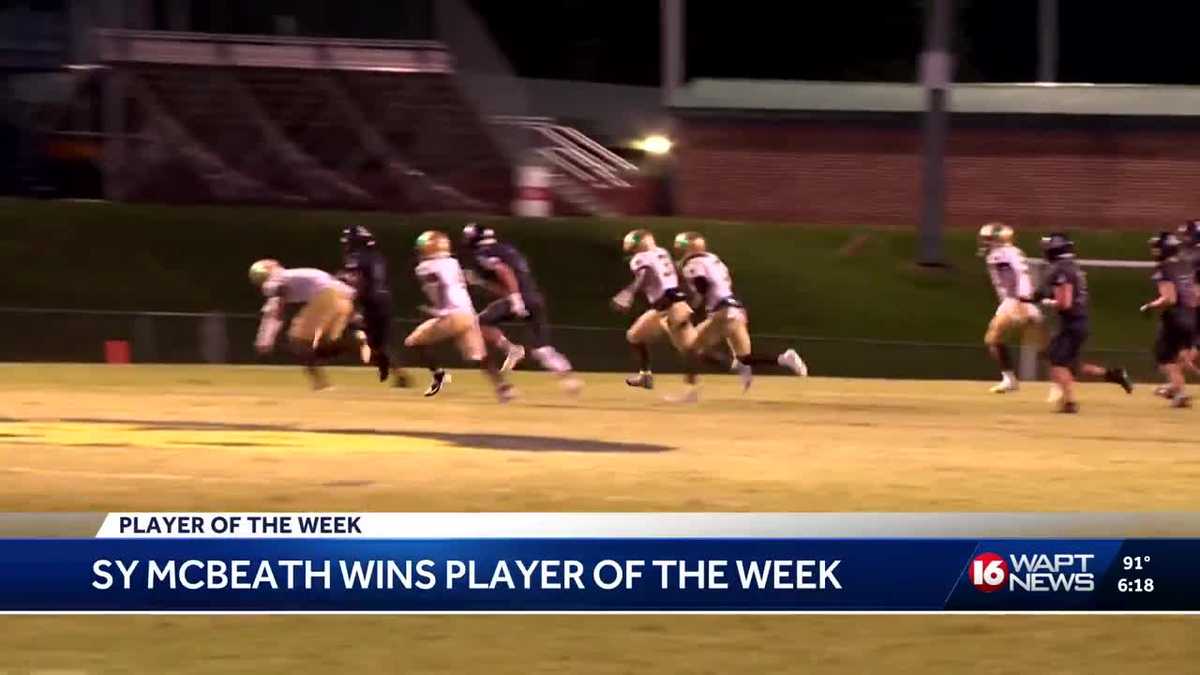 Sy McBeath wins Blitz 16 Player of the Week