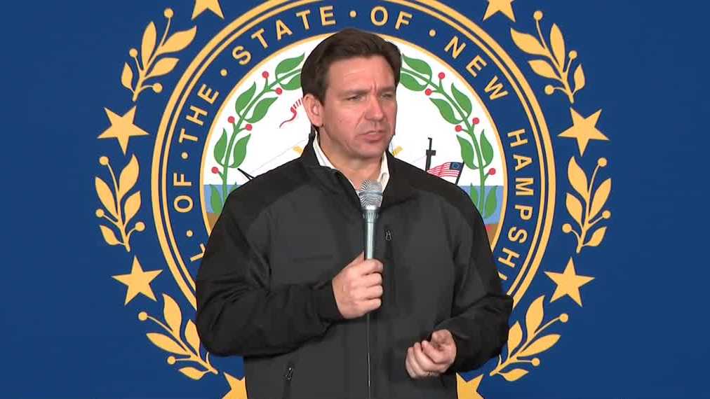 Desantis Brushes Off Sununu Endorsement Of Haley