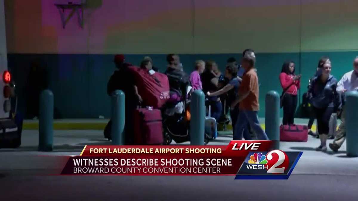 Witnesses Describe Shooting Scene At Fort Lauderdale Airport