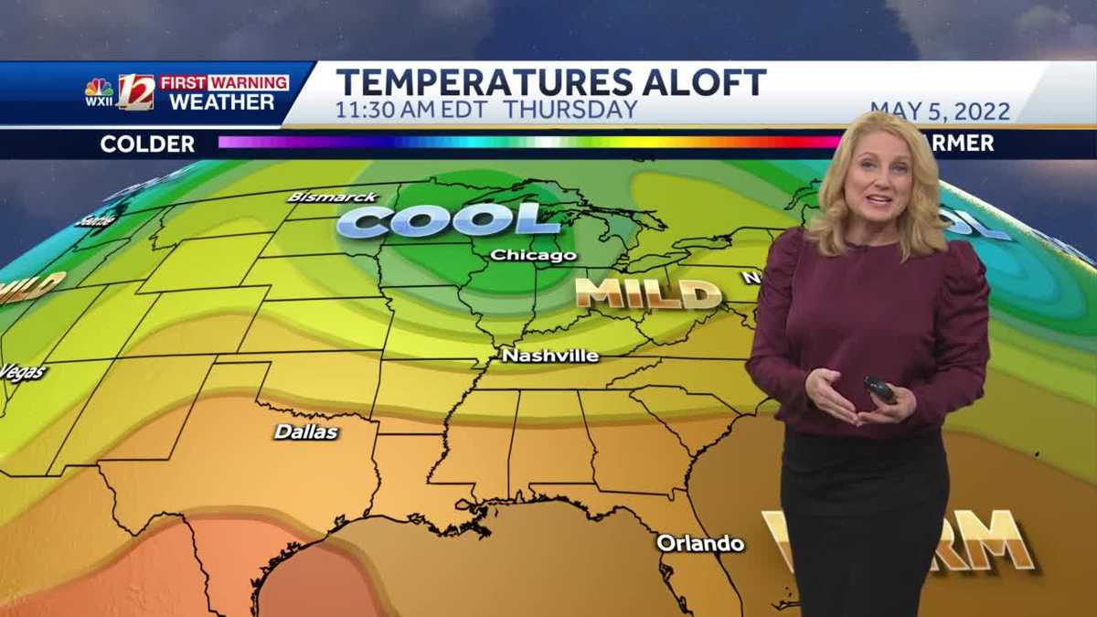 Chilly Start Thursday, Nice Afternoons Until Weekend Rain Chances