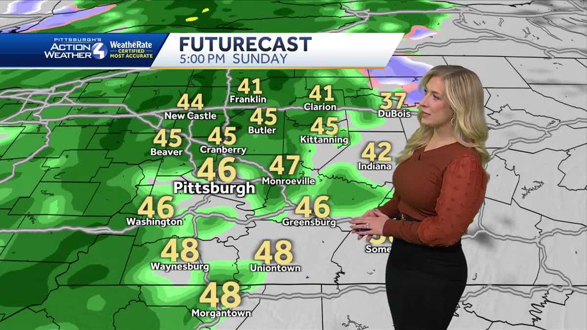 Dry & Cool Saturday; Showers Sunday