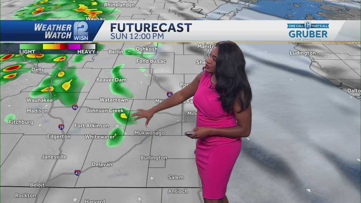 Weather: Increasing clouds and shower chance