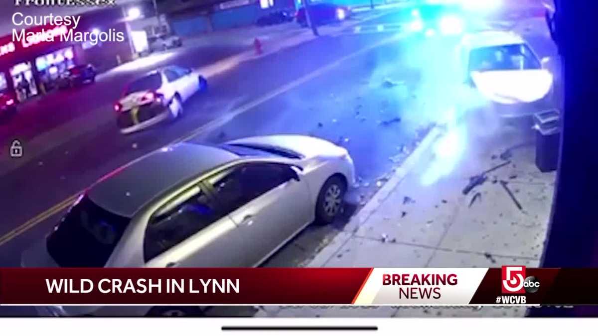 Caught on Camera: Chase leads to serious car crash, foot pursuit