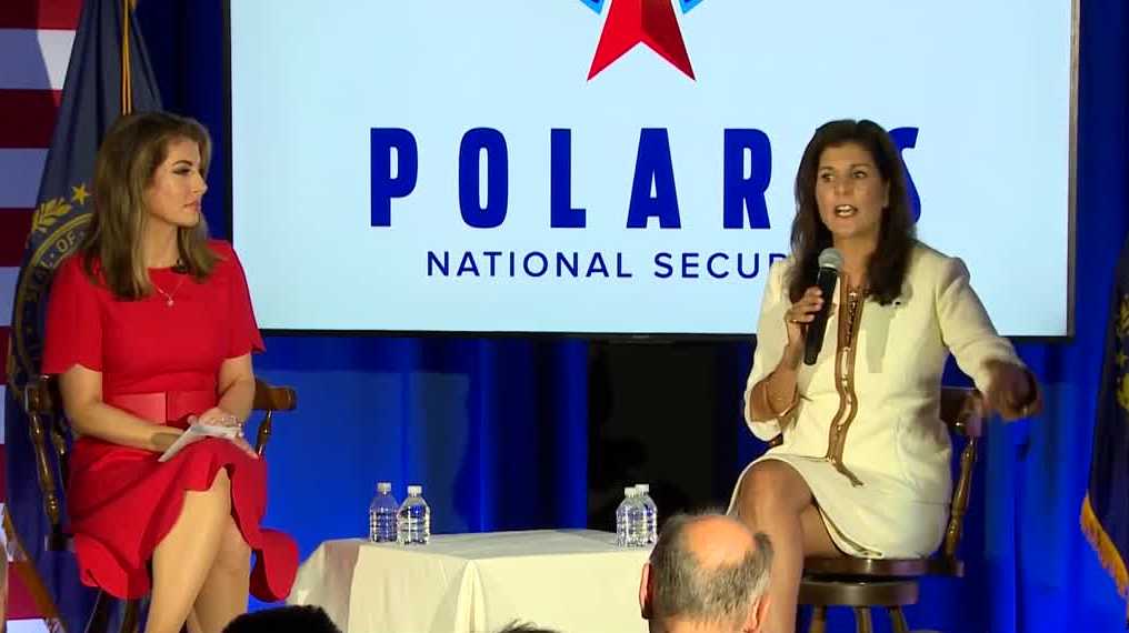 Haley discusses global dangers posed by Russia, China