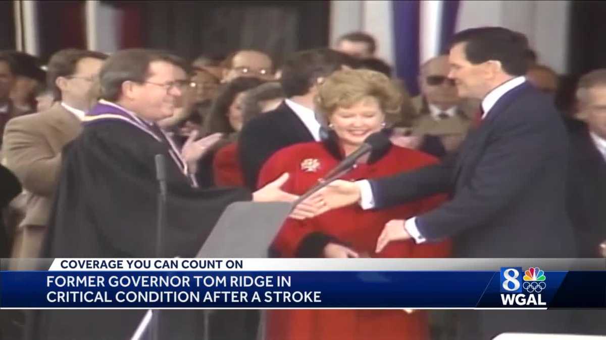 Former Pennsylvania Gov Tom Ridge Suffers Stroke