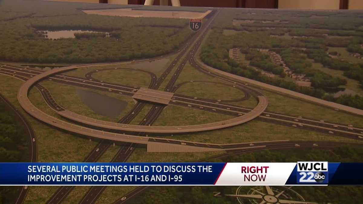 GDOT holds public information meeting for I-16, I-95 construction projects